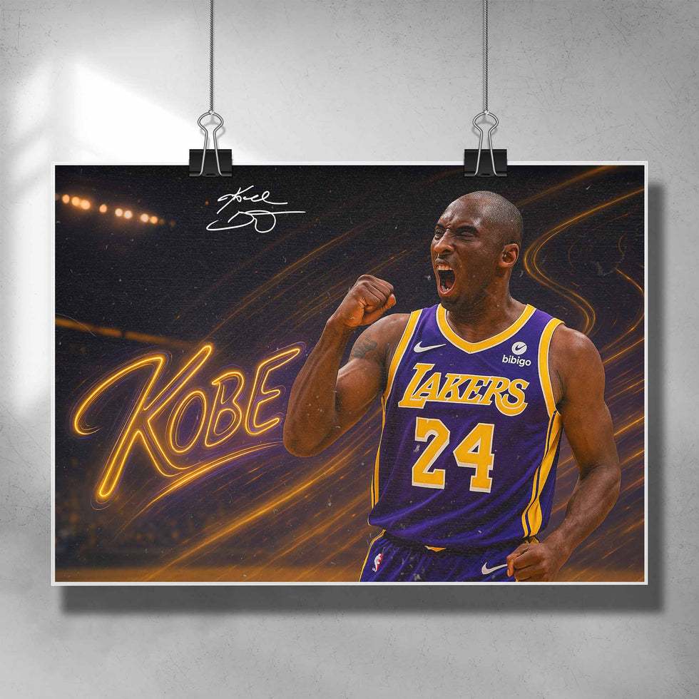 Kobe Bryant Wall Art & Framed Prints | Shop Now at Sports Cave