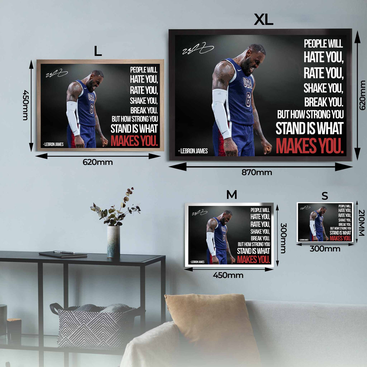 LeBron James Wall Art & Framed Prints | Shop Now at Sports Cave